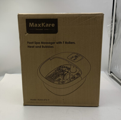 MaxKare XKAM-SPA19 Foot Spa/Bath Massager with Heat | eBay