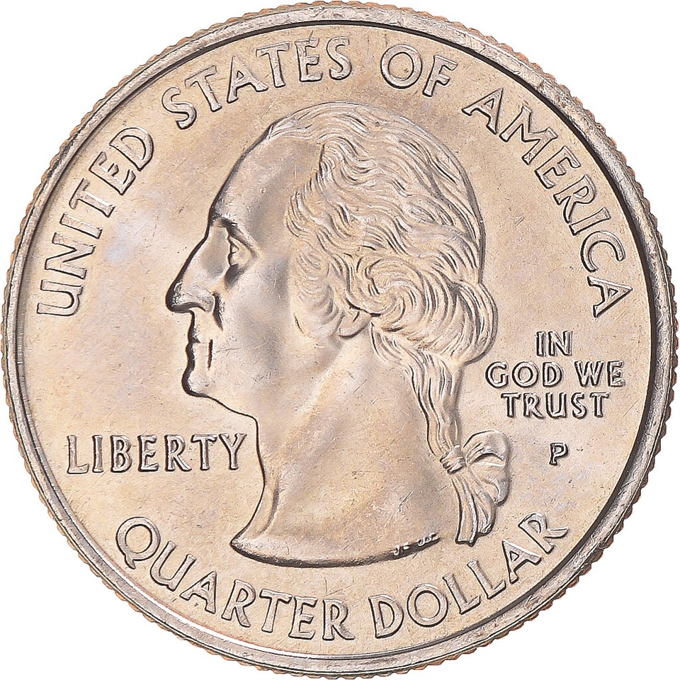 [#1045809] Coin, United States, Indiana, Quarter, 2002, U.S. Mint ...