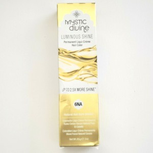 Mystic Divine Hair Color 6NA Natural Ash Dark Blonde 3 Oz Permanent ...