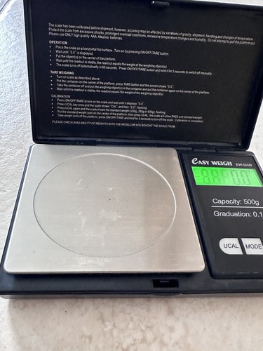 DigiWeigh Digital Scale DW-600BS Balance Weight 600gx 0.01g / Sale Is ...