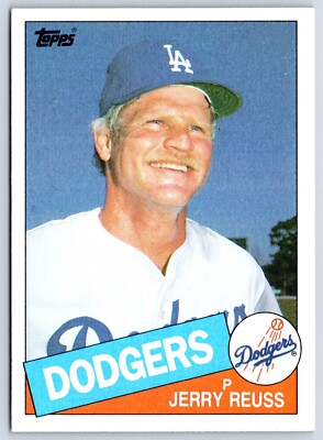 JERRY REUSS 1985 TOPPS 85 NO 680 NRMINT+ 33571 | eBay