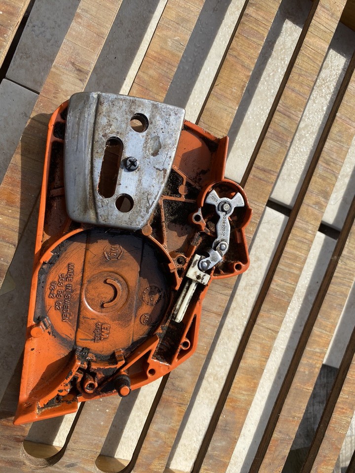 Husqvarna 537286301 350 Chainsaw OEM Clutch Cover 695639948689 | eBay