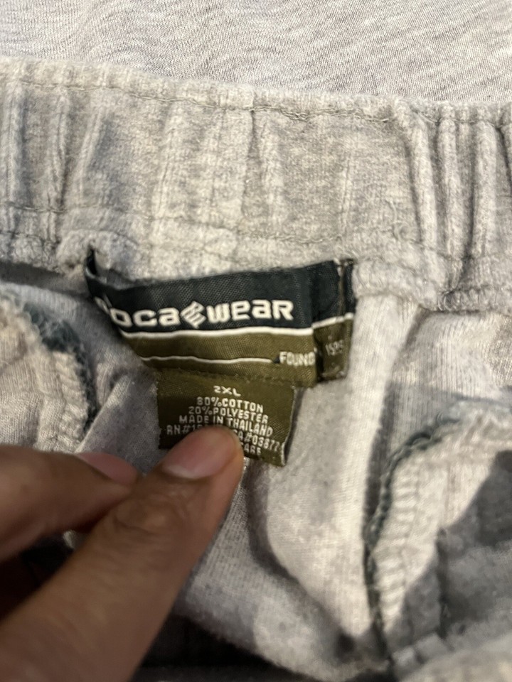 VTG Y2K Rocawear BAGGY Velour Sweatpants Baggy 2XL Wide Leg Zipper Men’s 90s | eBay