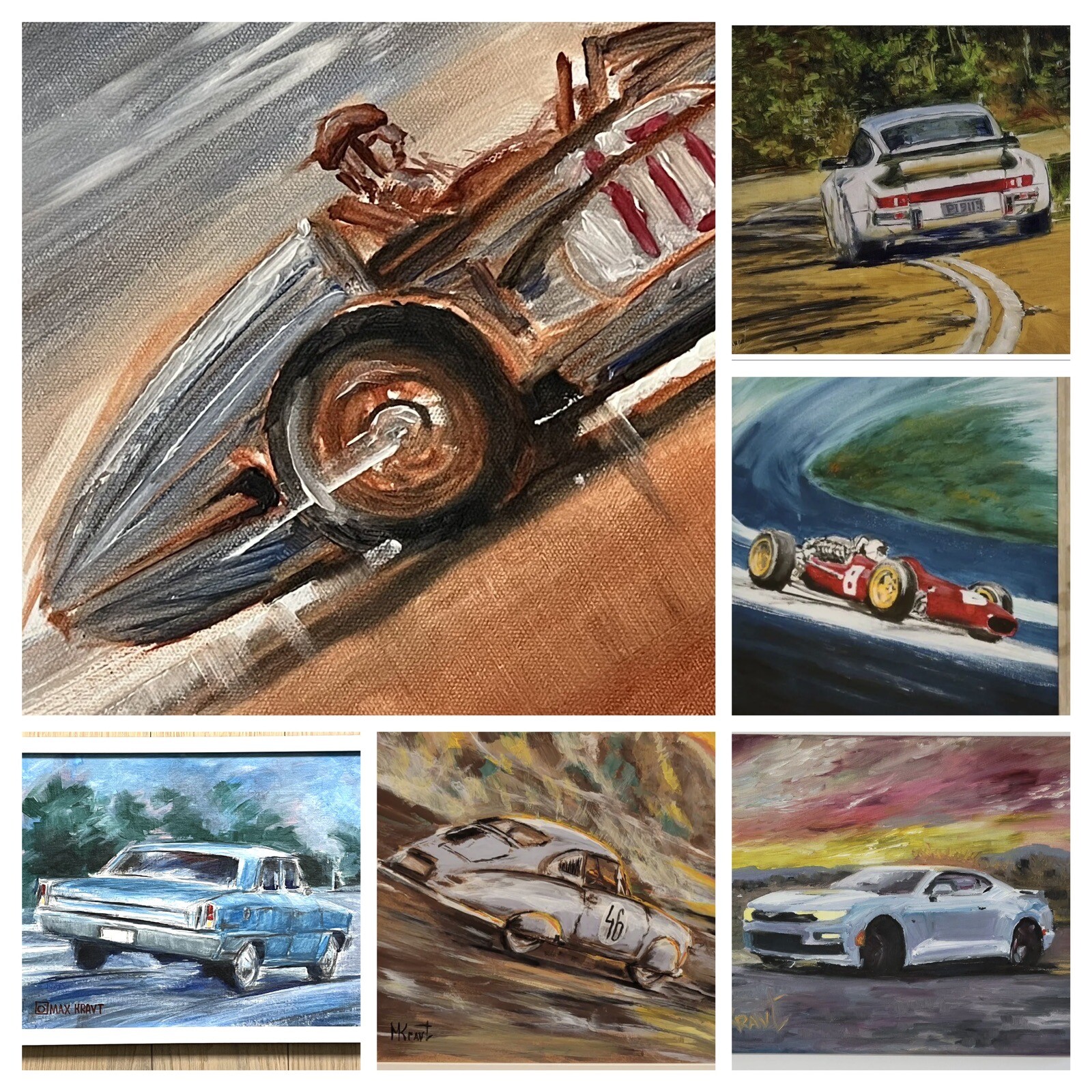 Original Chevrolet Corvette C2 Vintage Drawing Sketch American Classic ...