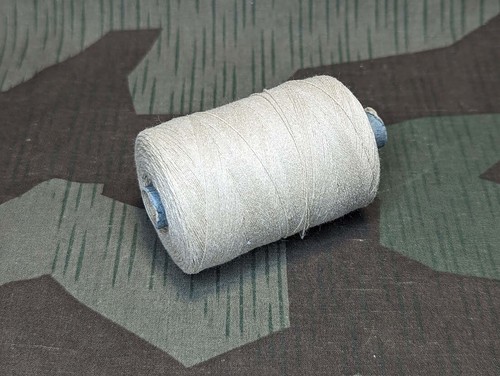 Original German Linen Thread Spool Off-White WWII Era 1940s Vintage ...