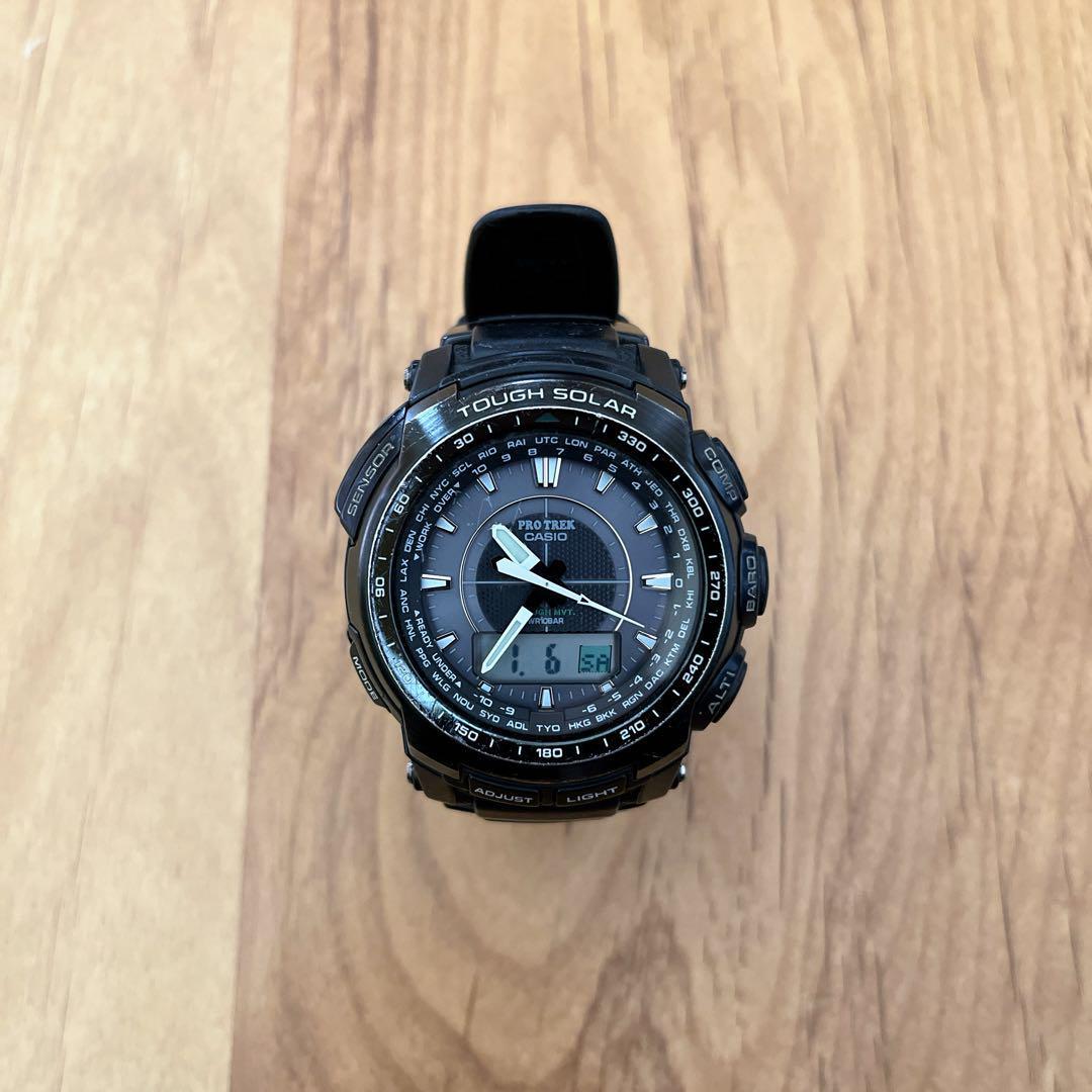 Casio PROTREK PRW-5100 ANA-DIGI Watch USED from JAPAN | eBay