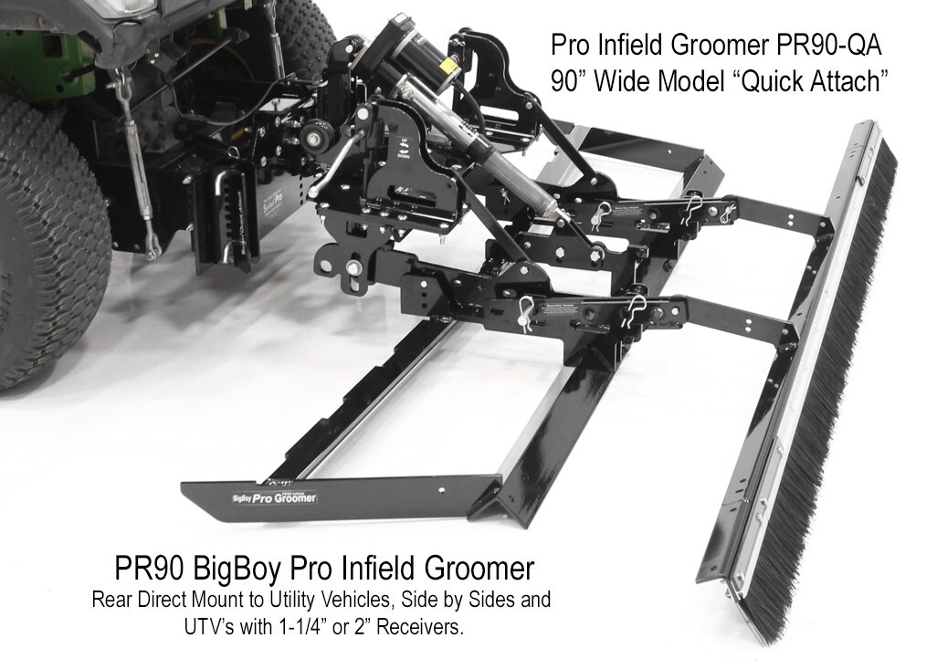 Pro Infield Groomer PR90 BigBoy Direct Mount Quick Attach, Baseball ...