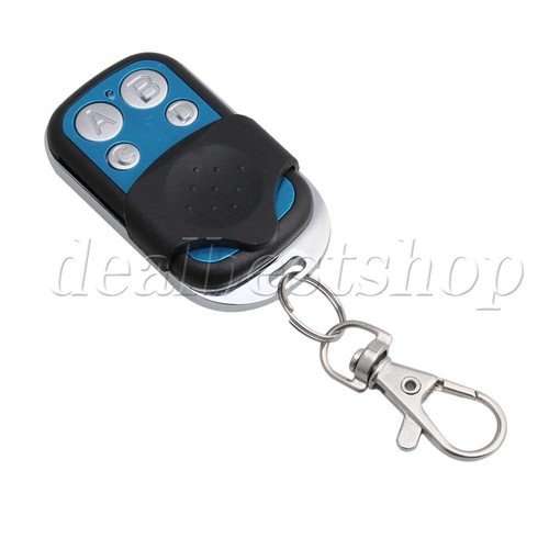 4 Channel 433MHz RF Key-ring Learning Code 1527 Chip Wireless Remote ...