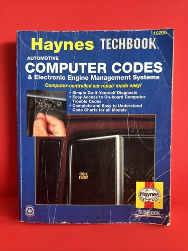 Haynes Tech Book Auto Computer Codes & Electronic Engine Mgmt Systems ...