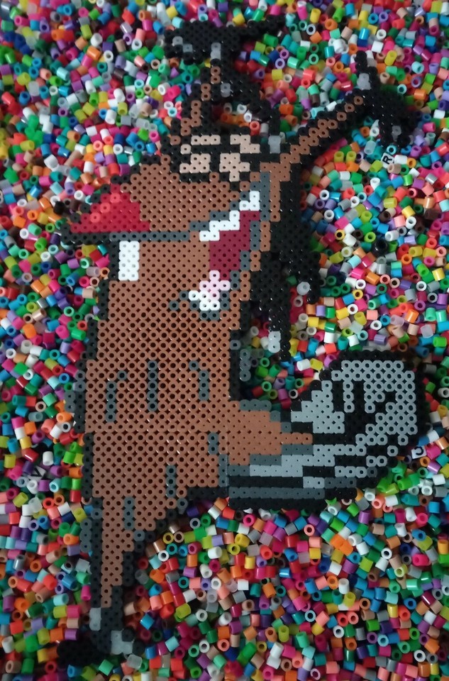 Daggett Beaver Perler Bead Pixel Art | eBay