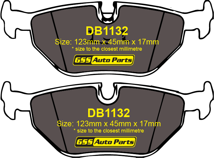 Bremtec Rear Euroline Ece R90 Approved Ceramic Brake Pads BT099ELC ...