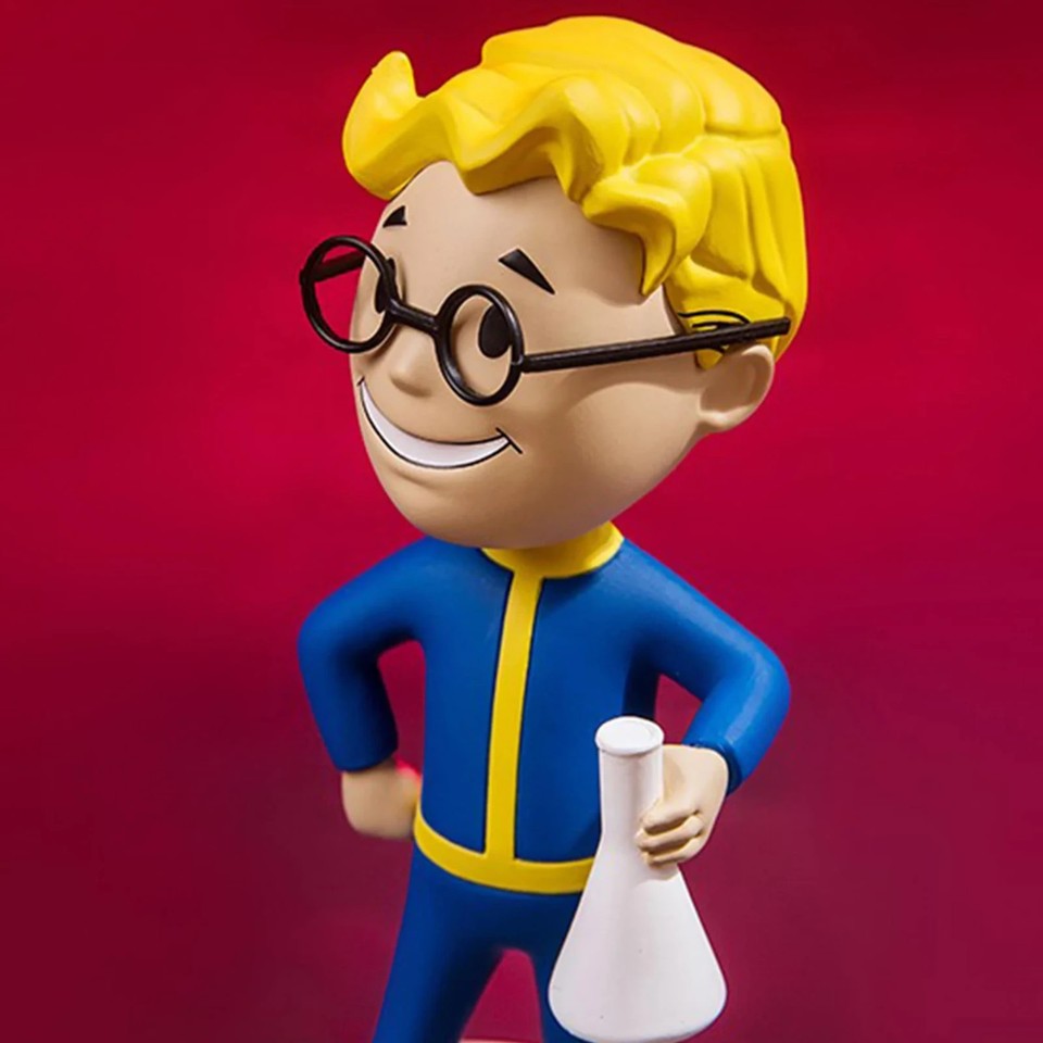 Fallout 4 Vault Boy 111 Science 5 Inch PVC Bobblehead | eBay