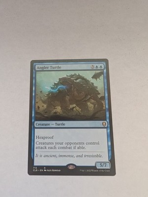 Angler Turtle Commander Legends: Battle for Baldur's Gate Regular MTG ...