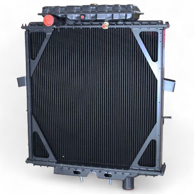 Truck Radiator Fits Peterbilt 379 4 Row Increased Cooling Dimpled Tube ...
