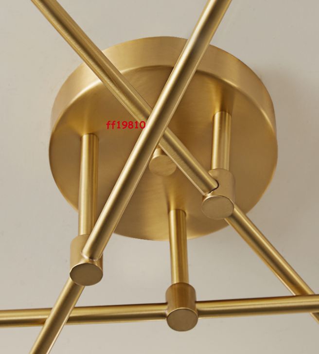 Modern DNA Modo Chandelier Glass Ball Ceiling Light Gold Pendant Lamp ...