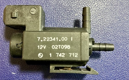 BMW Electric Solenoid Valve for Secondary Air or Exhaust Flap Control ...