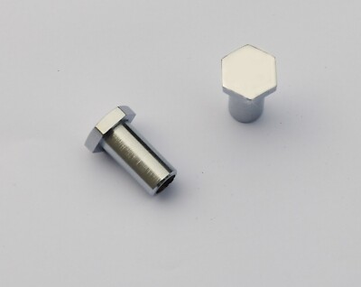 Polished Chrome Plated Rocker Cover Nuts MGA, MGB, MGBGT, Sprite ...