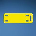 Panduit M200X050Y6T Yellow thermal transfer marker plate 2.00 x 0.50 ...