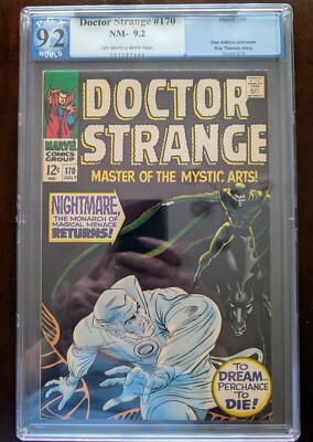 Doctor Strange #170 PGX 9.2 (Marvel Comics July 1968) | eBay