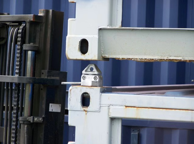 Sea Rail Shipping Container Manual Twist Lock Left Handlocking Casting ...