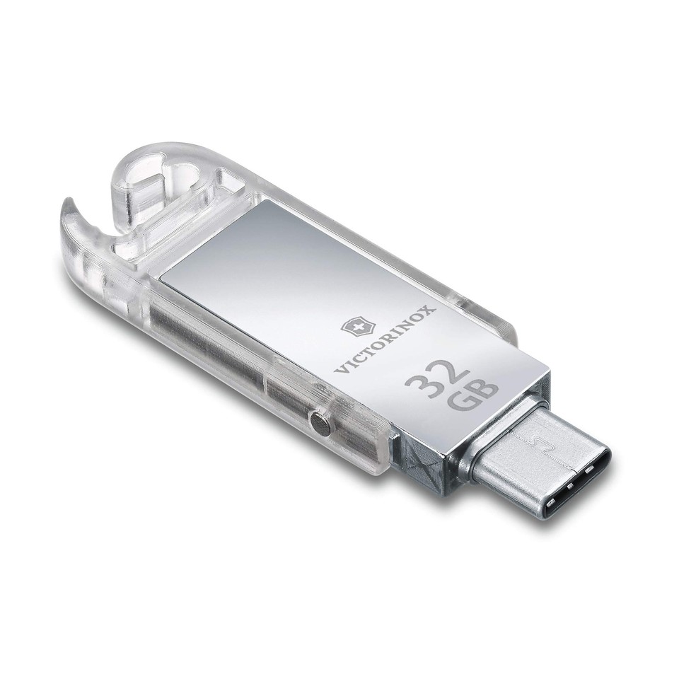 VICTORINOX USB Memory 32GB 4.6336.TG32 Knife LED at WORK 32GB USB3.1 ...