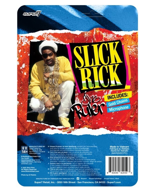 Slick Rick The Ruler ReAction Figure | eBay