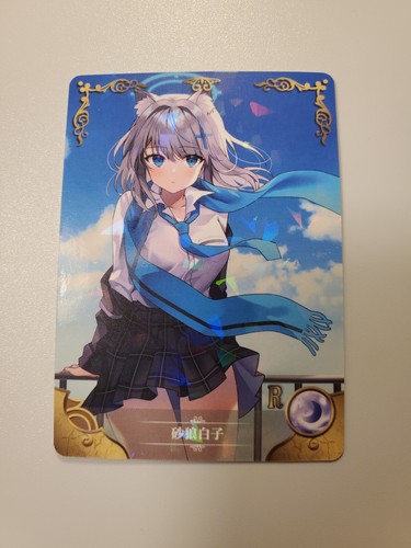 Goddess Story Waifu Anime Card - Blue Archive - Sunaookami Shiroko - NS ...