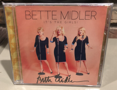 Bette Midler Autographed It's The Girls CD | eBay