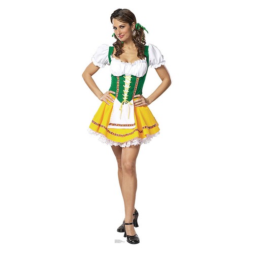 BEER GARDEN GIRL Oktoberfest Server CARDBOARD CUTOUT Standee Standup ...