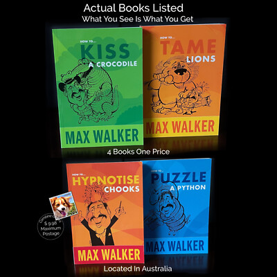 Max Walker Four Paperbacks How To 2007 Edition In Close To New ...