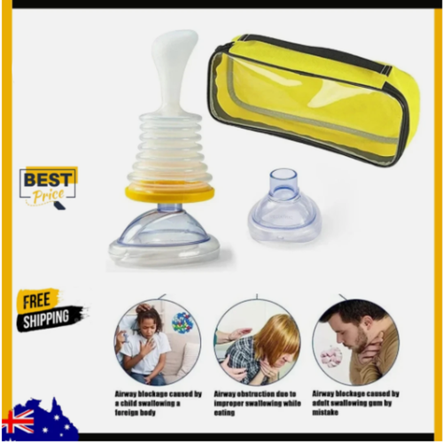 Respiratory Trainer Suffocation Emergency Rescue Mask Heart And Lung ...