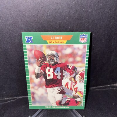 1989 NFL Pro Set J.T Smith Card #339..Phoenix Cardinals | eBay