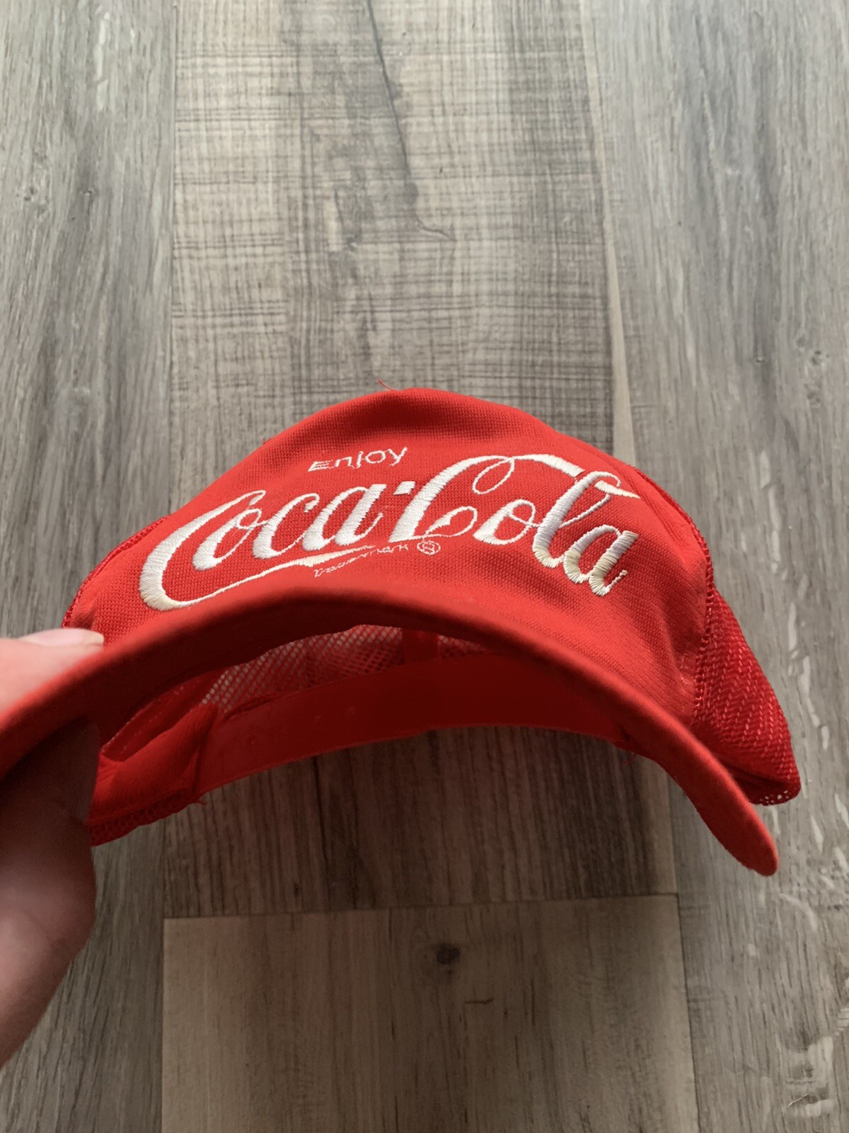 Vintage Coca Cola Hat Snapback Red 90s 80s Trademark … - Gem