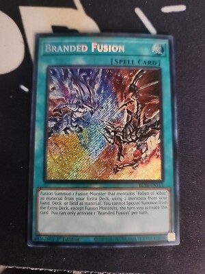 BRANDED FUSION *** SECRET RARE 1ST EDITION BLTR-EN111 (NM) YUGIOH! | eBay