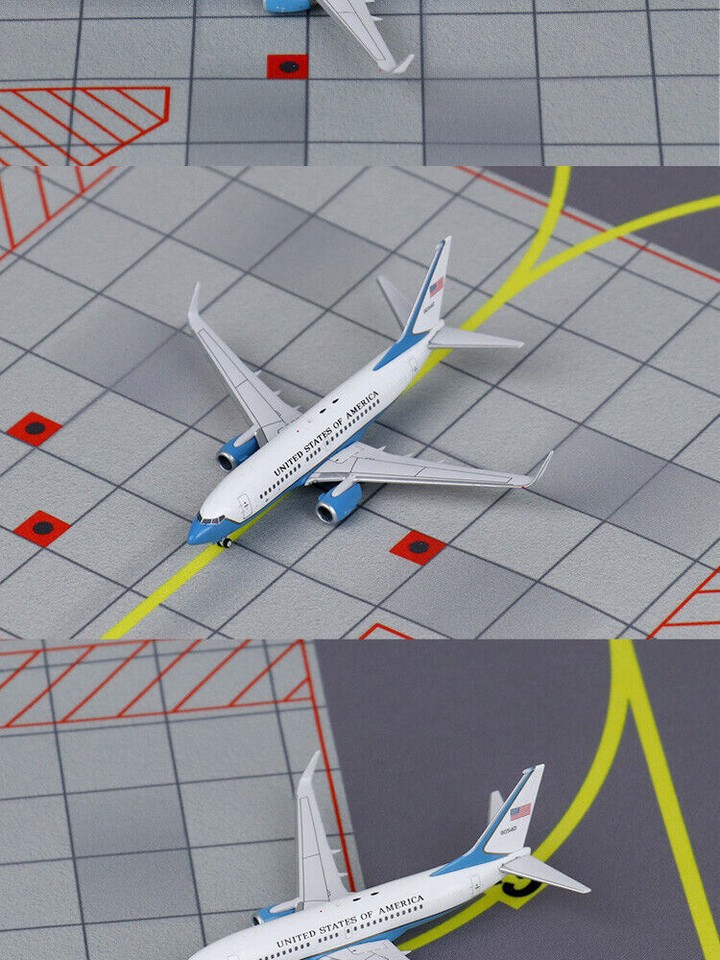 1:400 Panda UNITED STATES OF AMERICA Boeing C-40C BBJ Airplane Diecast ...