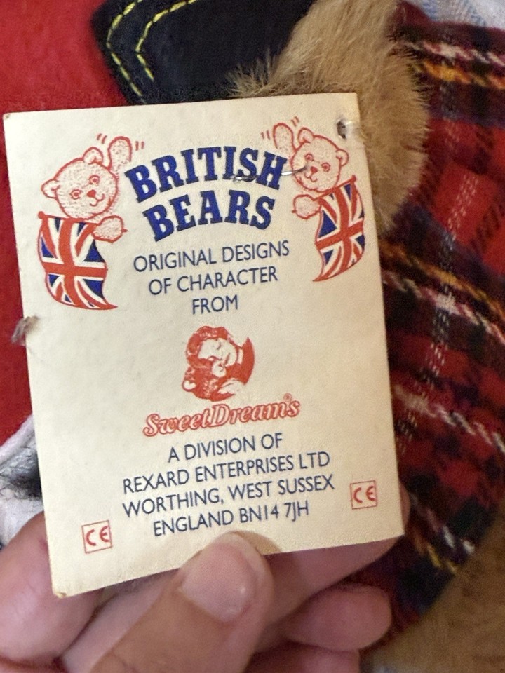 British Bears handcrafted in Britain by Sweet Dreams | eBay