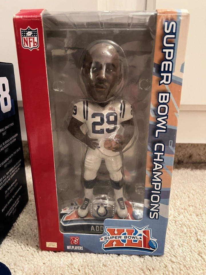 Colts Bobbleheads: Edgerrin James Tarik Glenn Joseph Addai | eBay