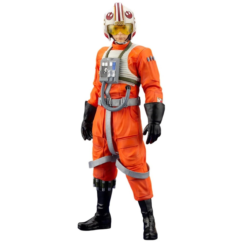 Star Wars - X-Wing Pilot Luke Skywalker Figure Model Kit (1:10 Scale ...