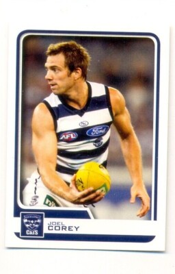 2010 Herald Sun AFL Trading Card 80 - Joel Corey - Geelong | eBay Australia