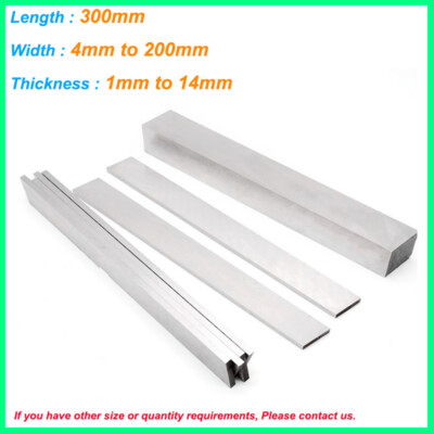 HSS Steel Flat Square Bar Strip thk 1mm to 14mm Weld Mould Length 300mm ...