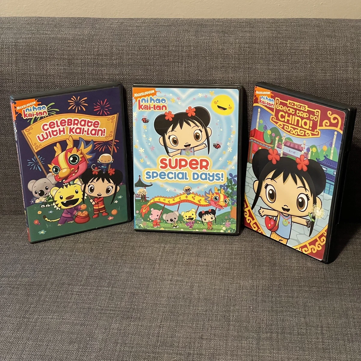 Nickelodeon Nick Jr. DVD Lot of 3 Ni Hao Kai-Lan DVDs *Works* - glwec.in