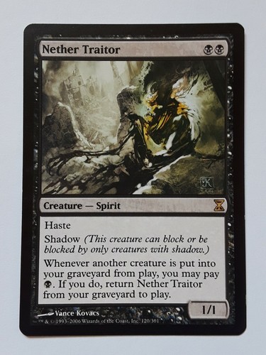Nether Traitor Time Spiral Magic the Gathering mtg x1 | eBay