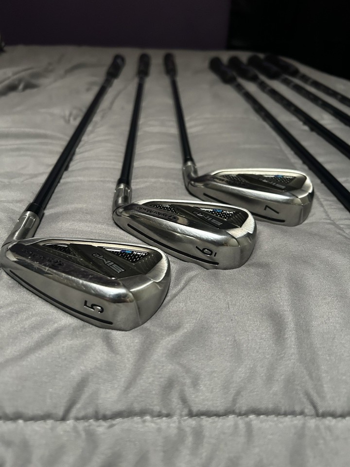 Sim2 Max Irons 5-9 PW AW Graphite Shaft Regular Flex Right Handed | eBay