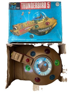 Working Thunderbirds Thunderbird 5 model made by JR 21 Toys with box ...