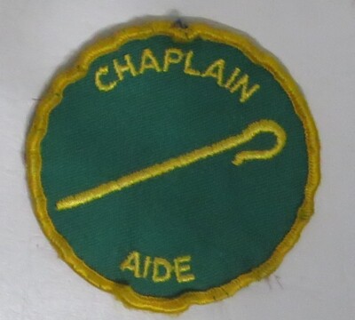 Boy Scouts of America Chaplain Aide Scout Patch BSA | eBay