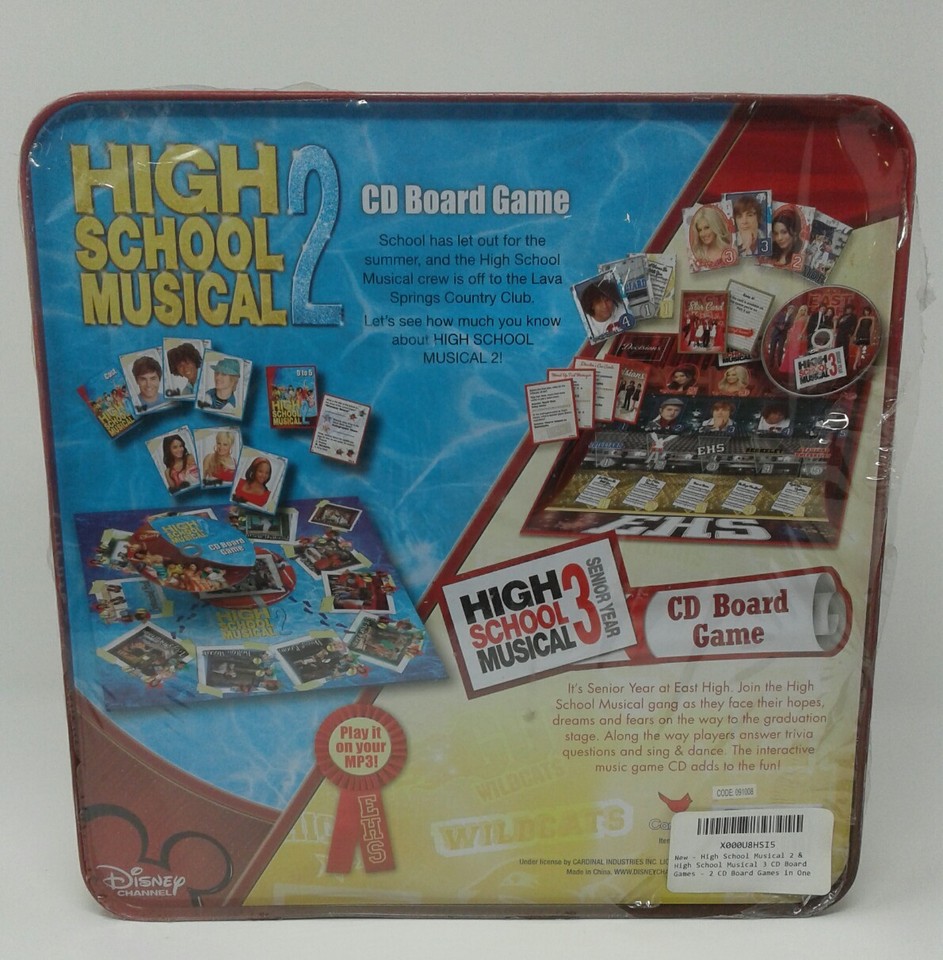 Disney's High School Musical 2 and 3 CD Board Game | eBay