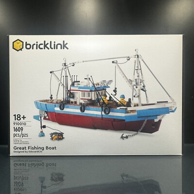 Lego 910010 Bricklink - Great Fishing Boat | eBay