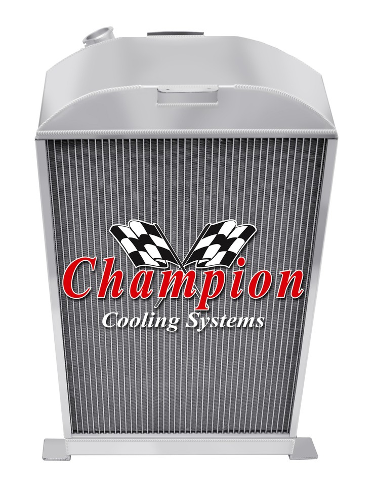 3 Row Perf Champion Radiator for 1933 1934 Ford Cars Chevy V8 ...