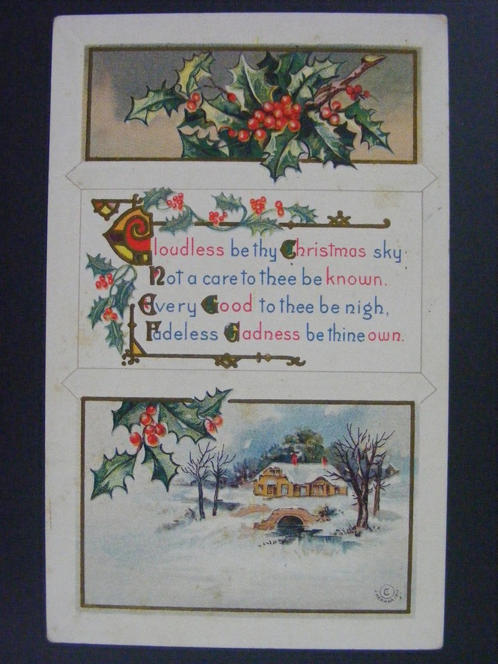 Calhoun Wisconsin 1912 Type 2/2 Doane Cancel Postmark on Postcard DPO ...