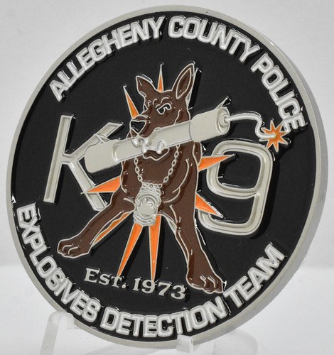 Allegheny County Police K9 Explosives Detection EDT Pennsylvania ...